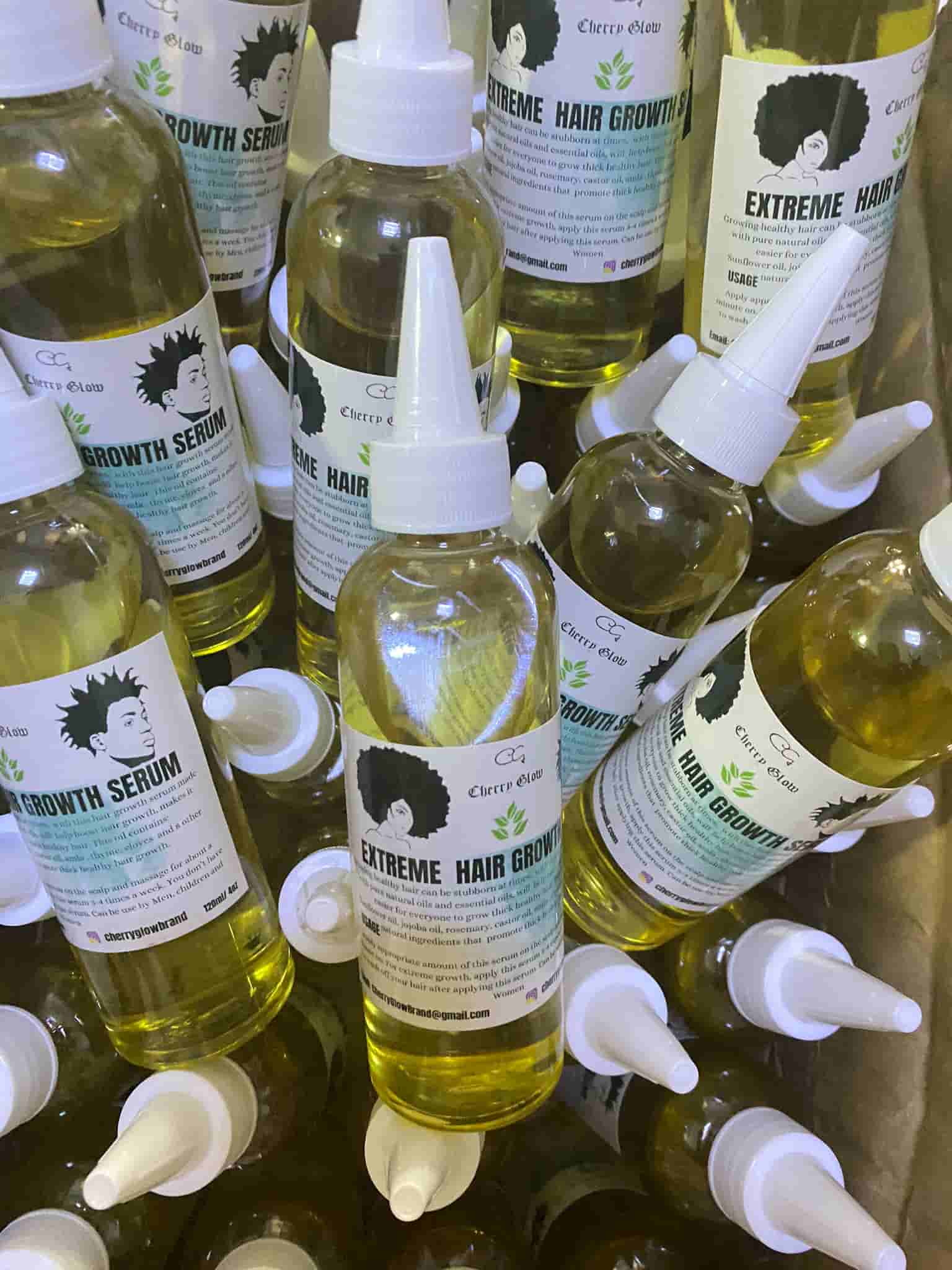 Wholesale Herbal Hair Growth Oil 25 Bottles Cherryglowbrand 9270